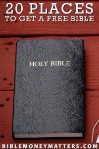 20 Places To Get A Free Bible In 2023