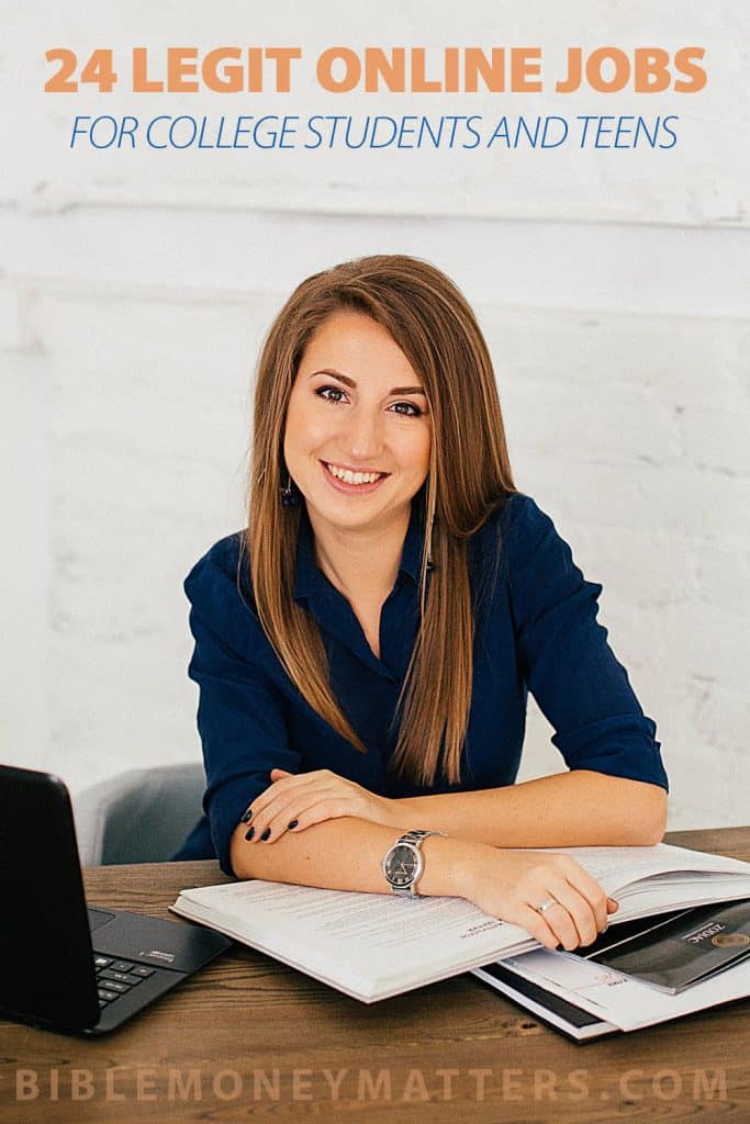 24 Legit Online Jobs For College Students And Teens In 2025
