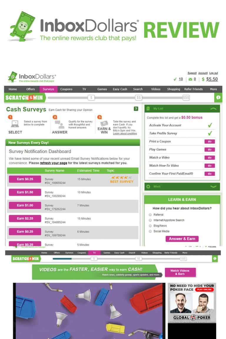 InboxDollars Review 2025: Make Extra Money In Your Spare Time