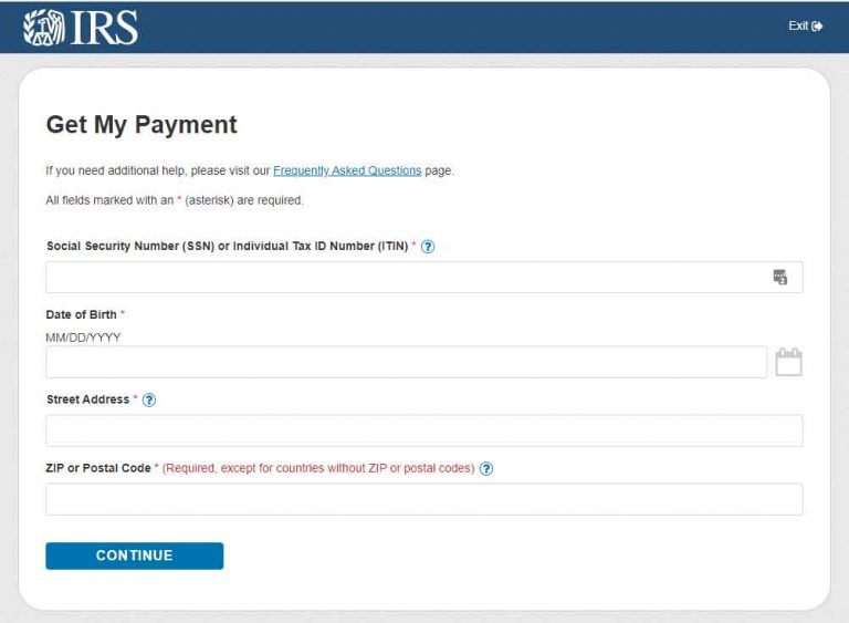 "Get My Payment" Stimulus Check Status Tool Updated By The IRS