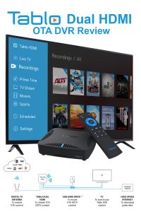 Tablo Dual HDMI OTA DVR Review 2023: Watch And Record Live TV