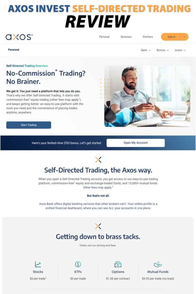 Axos Self Directed Trading Review 2023: Invest, Trade Stocks For Free