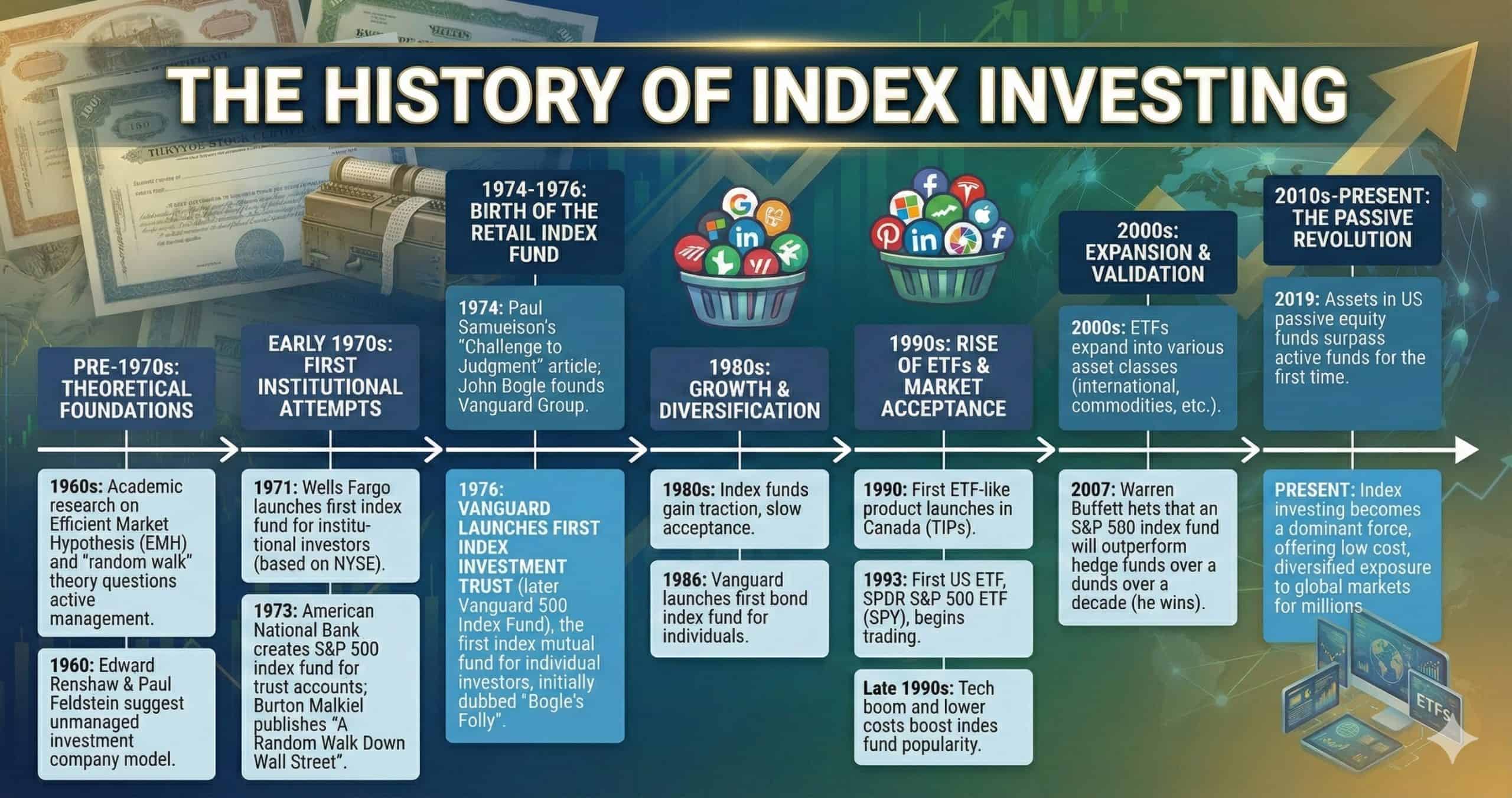 The History of Index Funds and Their Impact